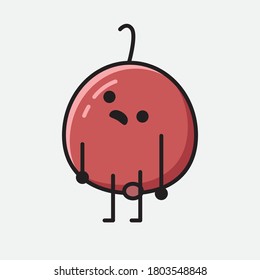 Illustration Cute Berry Fruit Vector Character Stock Vector (Royalty ...