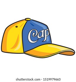 Illustration Cute Cartoon Cap Stock Vector (Royalty Free) 1519979663 ...
