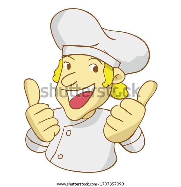 Illustration Cute Chef Clip Art Vector 库存矢量图（免版税）1737857090 | Shutterstock