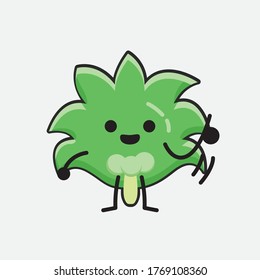 Illustration Cute Coconut Tree Vector Character Stock Vector (Royalty ...