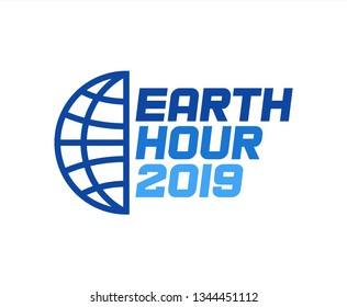 Illustration Earth Hour Icon Earth Hour Stock Vector (Royalty Free ...