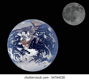74,610 Earth moon Stock Vectors, Images & Vector Art | Shutterstock