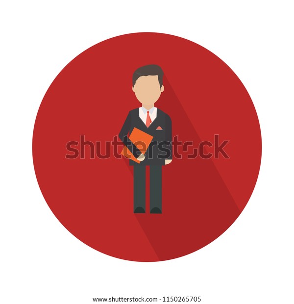Illustration Employee Icon Silhouettes Vector Social Stock Vector ...