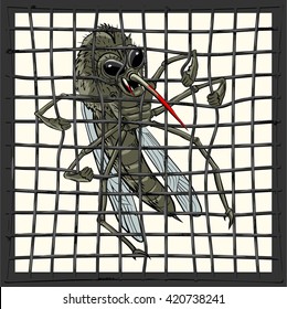 838 Mosquito net Stock Vectors, Images & Vector Art | Shutterstock