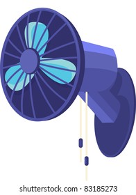 2,911 Electric fan cartoon Images, Stock Photos & Vectors | Shutterstock