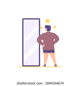 794 Mirror reflection fat Stock Illustrations, Images & Vectors ...