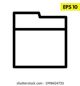 Illustration File Lien Icon Stock Vector (Royalty Free) 1998424733 ...