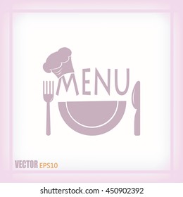 Illustration Frame Restaurant Menu Design Vector Stock Vector (Royalty ...