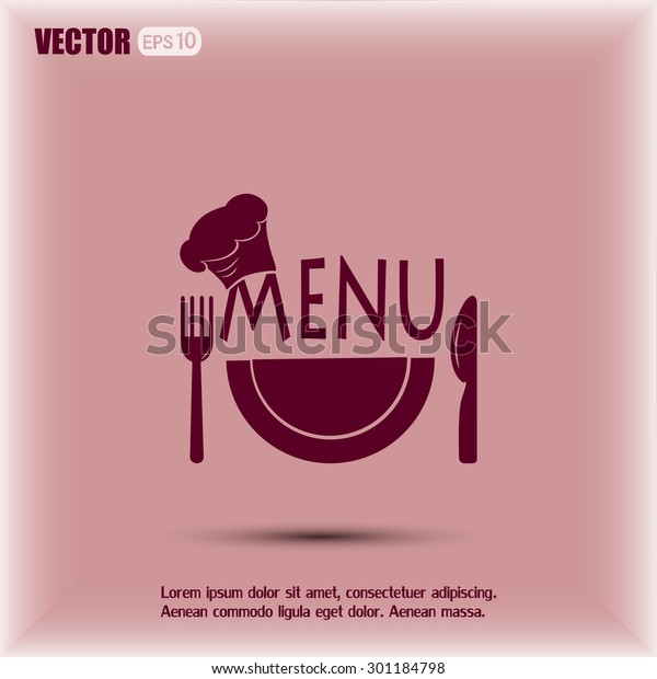 Illustration Frame Restaurant Menu Design Vector Stock Vector (Royalty ...