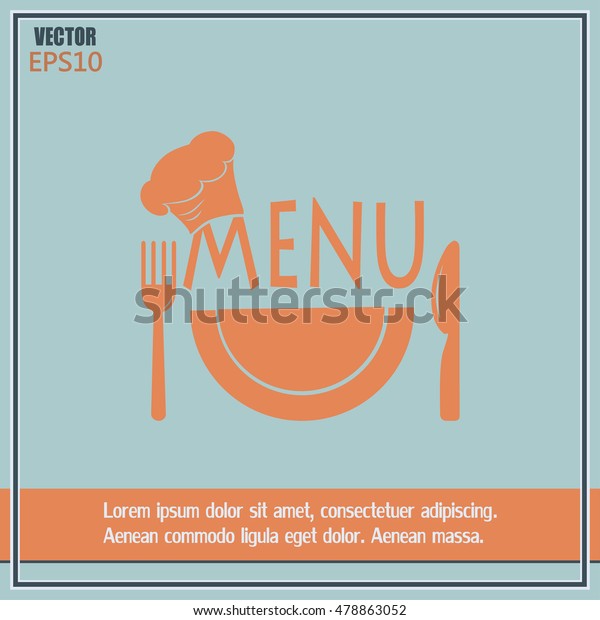 Illustration Frame Restaurant Menu Design Vector 스톡 벡터(로열티 프리 ...