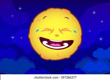 7,628 Laughing moon Images, Stock Photos & Vectors | Shutterstock