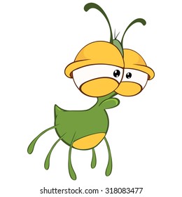 Illustration Funny Firefly Cartoon Stock Vector (Royalty Free) 318083477