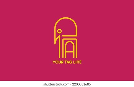 Illustration Graphic Vector Logo Your Name Stock Vector (Royalty Free ...