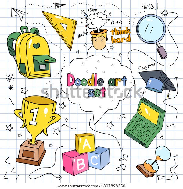 Illustration Graphic Vector Study Stock Vector (Royalty Free) 1807898350