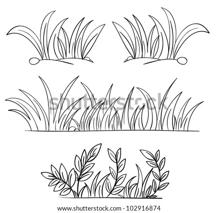 Grass Outlines | Free download on ClipArtMag