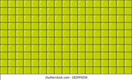 Illustration Green Tiles Stock Vector (Royalty Free) 182995034 ...
