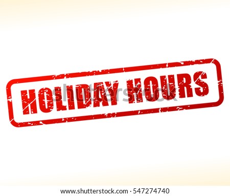 Holiday Hours Clipart | Free download on ClipArtMag