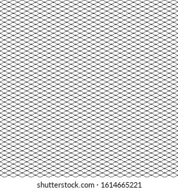 Illustration Horizontal Diamond Shape Wire Meshseamless Stock Vector ...