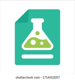 Illustration Icons Laboratory Documents Stock Vector (Royalty Free ...
