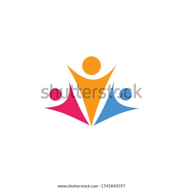 Illustration Individual Group Logos Stock Vector (Royalty Free ...