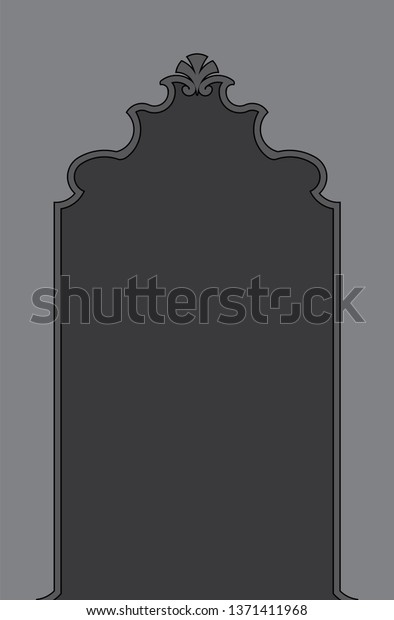 Illustration Islamic Frame Vector Mihrab Design: vector de stock (libre ...