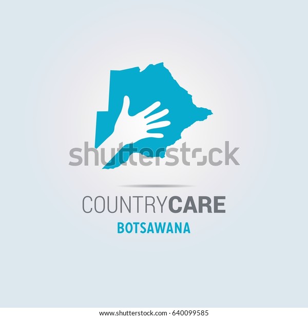 Illustration Isolated Hands Offering Sign Map Stock Vector (Royalty ...