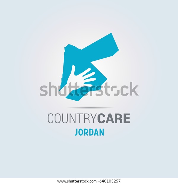 Illustration Isolated Hands Offering Sign Map Stock Vector (Royalty ...