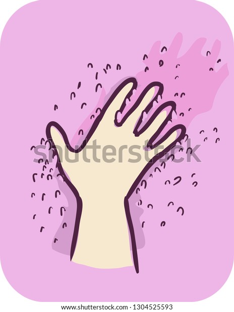 Illustration Kid Boy Feeling Soft Texture Stock Vector (Royalty Free ...