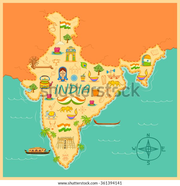 5,316 India Culture Map Images, Stock Photos & Vectors | Shutterstock