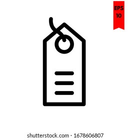 Illustration Label Flat Icon Stock Vector (Royalty Free) 1678606807 ...