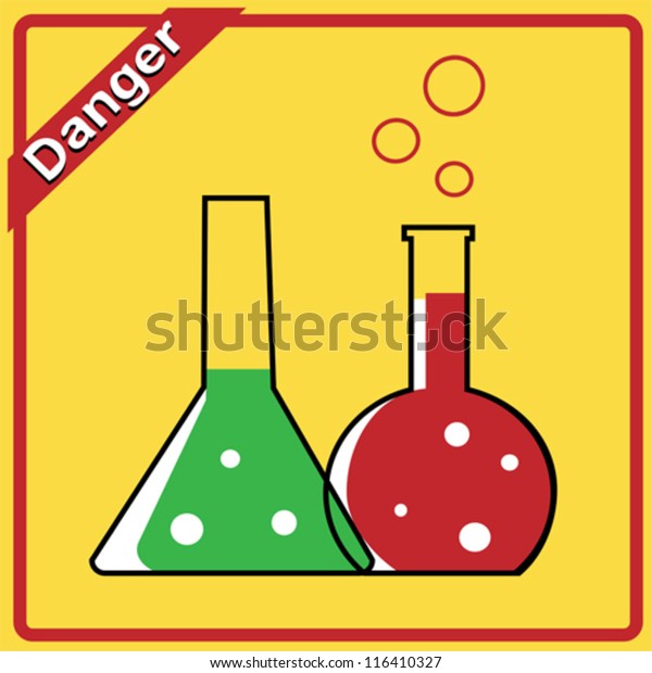 Illustration Laboratory Apparatus Colorful Solution Stock Vector ...