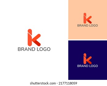 Illustration Letter K Simple Logo Icon Stock Vector (Royalty Free ...