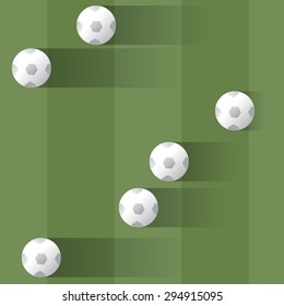 Illustration Light Shadow Soccer Ball On Stock Vector (Royalty Free ...