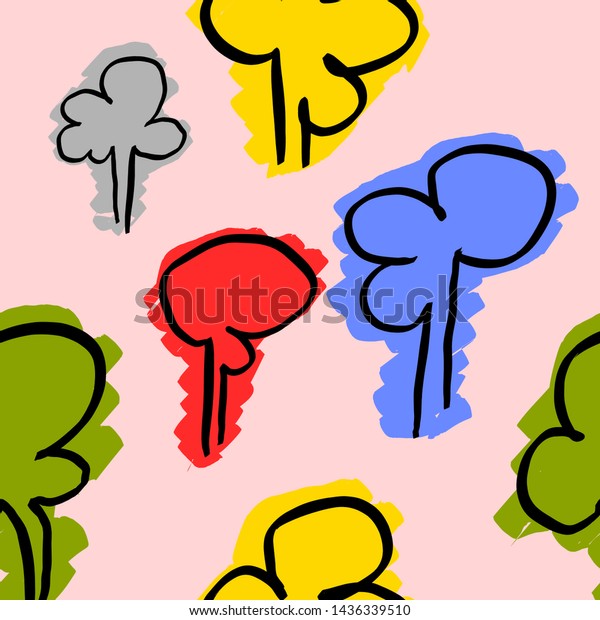 Illustration Line Out Style Like Boom Stock Vector (Royalty Free ...
