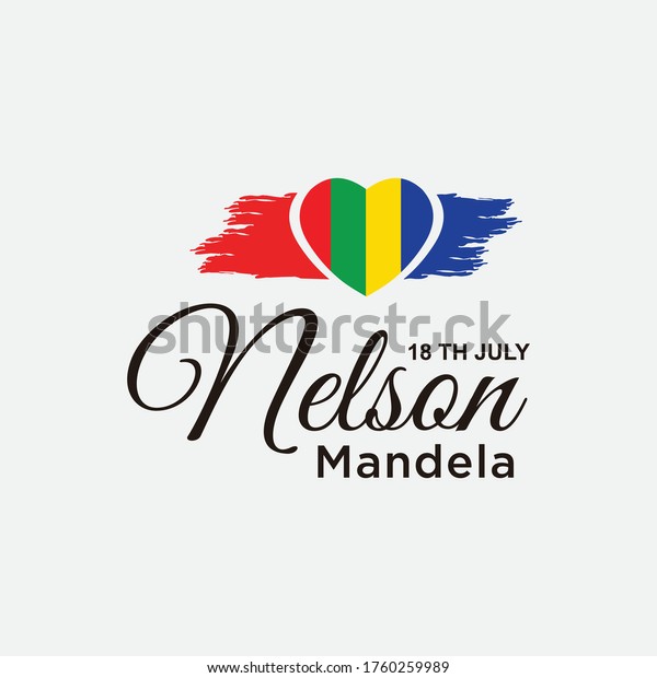 Illustration Logo Nelson Mandela Vector Icon Stock Vector (Royalty Free ...