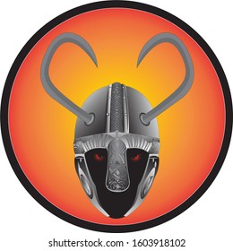 Loki Helmet Vector