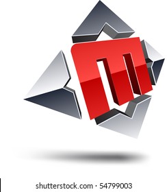 M letter shadow Images, Stock Photos & Vectors | Shutterstock
