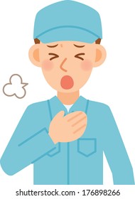 Illustration Man Working Factory: เวกเตอร์สต็อก (ปลอดค่าลิขสิทธิ์ ...