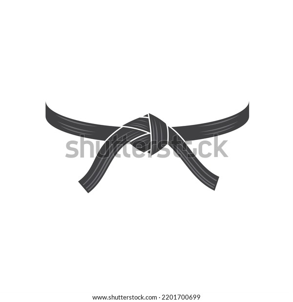 Illustration Martial Art Belt Vector Art Stock Vector (Royalty Free ...