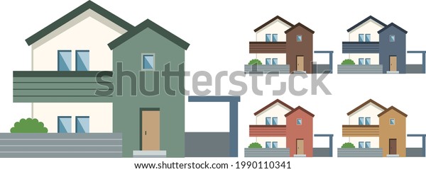 2,164 Two Story House Vector Images, Stock Photos & Vectors | Shutterstock