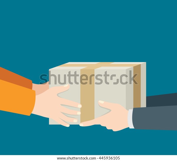 Illustratie van mannen met de hand: stockvector (rechtenvrij) 445936105 ...