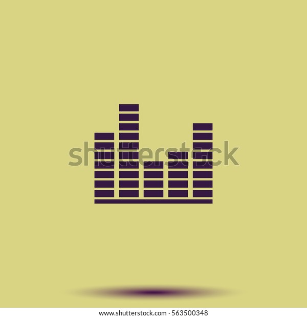 Illustration Modern Eq Icon Stock Vector (Royalty Free) 563500348 ...