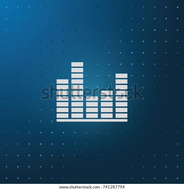 Illustration Modern Eq Icon Stock Vector (Royalty Free) 741287794 ...
