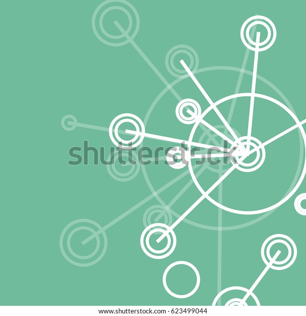 Illustration Molecular Level Scientific Experiment: เวกเตอร์สต็อก (ปลอด ...