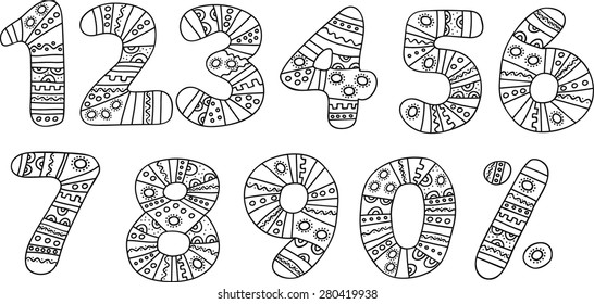 Zodiac Zentangle Signs Zodiac Symbols Zentangle Stock Vector (Royalty ...