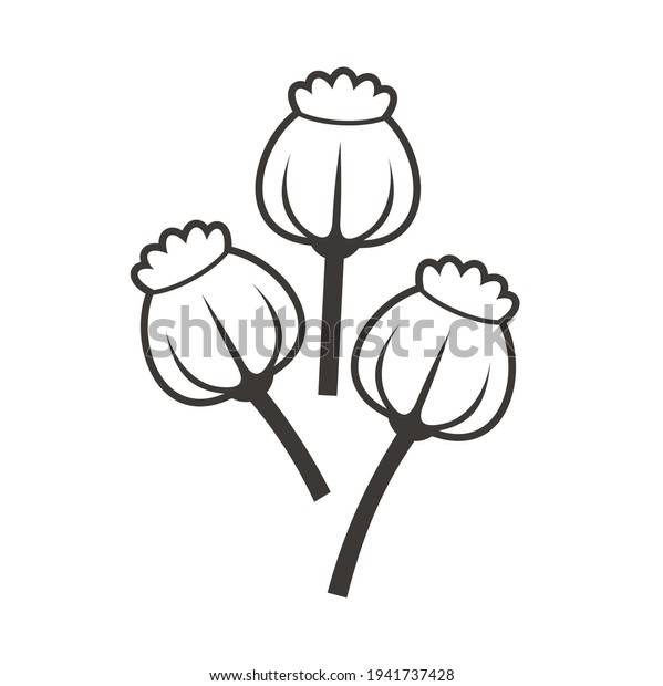 illustration of a opium, opium icon, opium vector art.