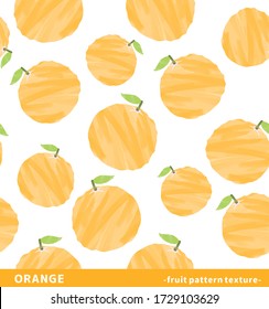 Illustration Orange Seamless Background Stock Vector (Royalty Free ...