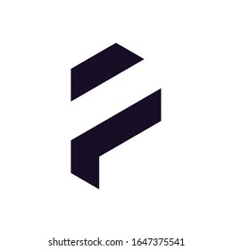 Illustration P F Logo Vector Icon Stock Vector (Royalty Free ...