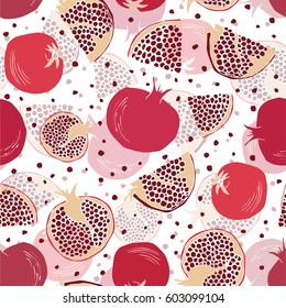 Illustration Pattern Graphic Garnet Stock Vector (Royalty Free ...
