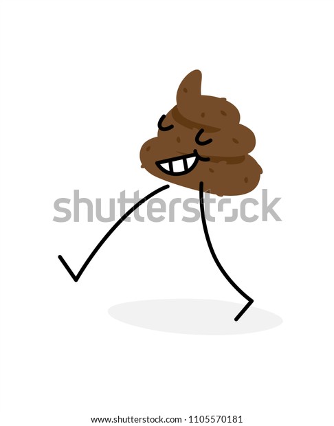 Illustration Piece Turd Vector Illustration Image: vector de stock ...